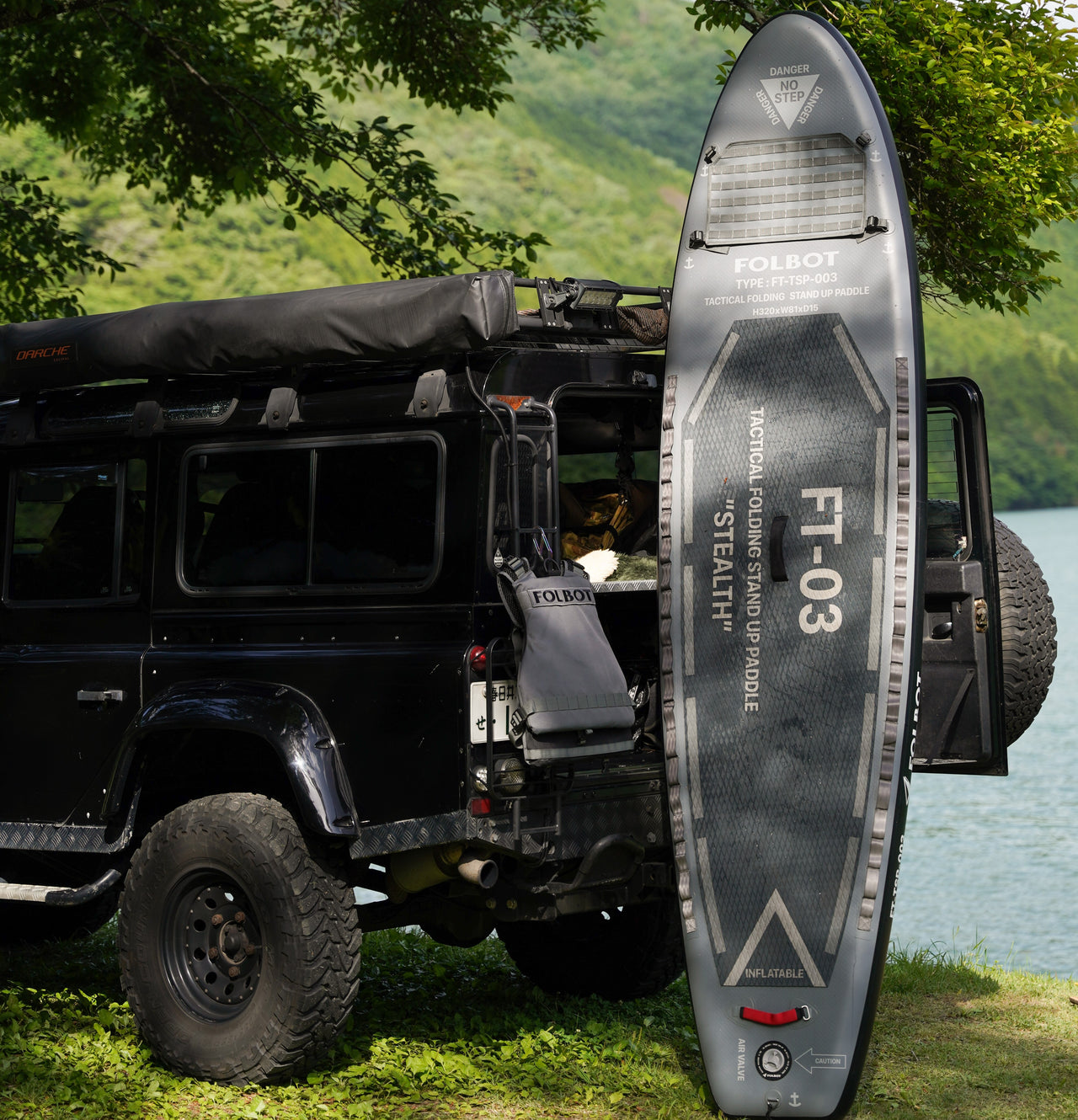 TACTICAL FOLDING SUP（タクティカルフォールディングサップ） 【GREY】 – FOLBOT